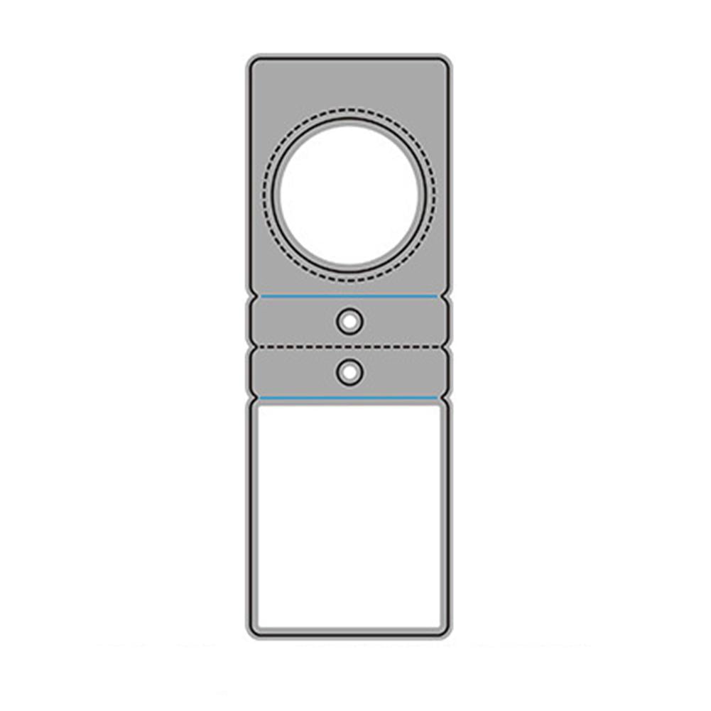 Window Tag Metal Cutting Dies Craft Mold Fold Over Mould Scrapbook ...