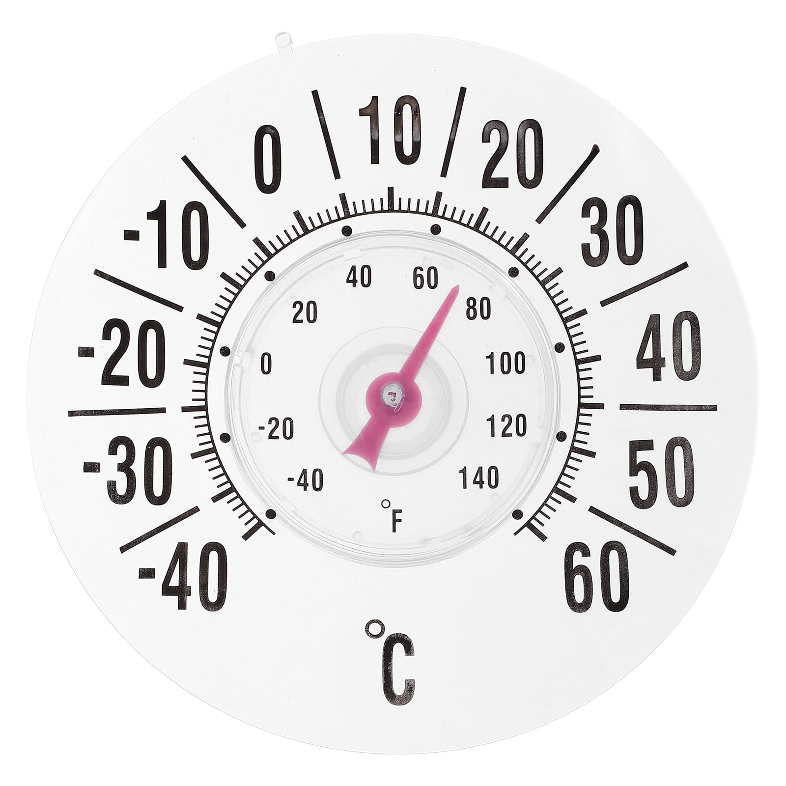 Window Thermometer With Clear Display And Suction Cup Reliable ...