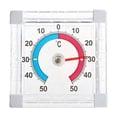 Window Thermometer Temperature Gauge, Outdoor Indoor Plastic Display ...