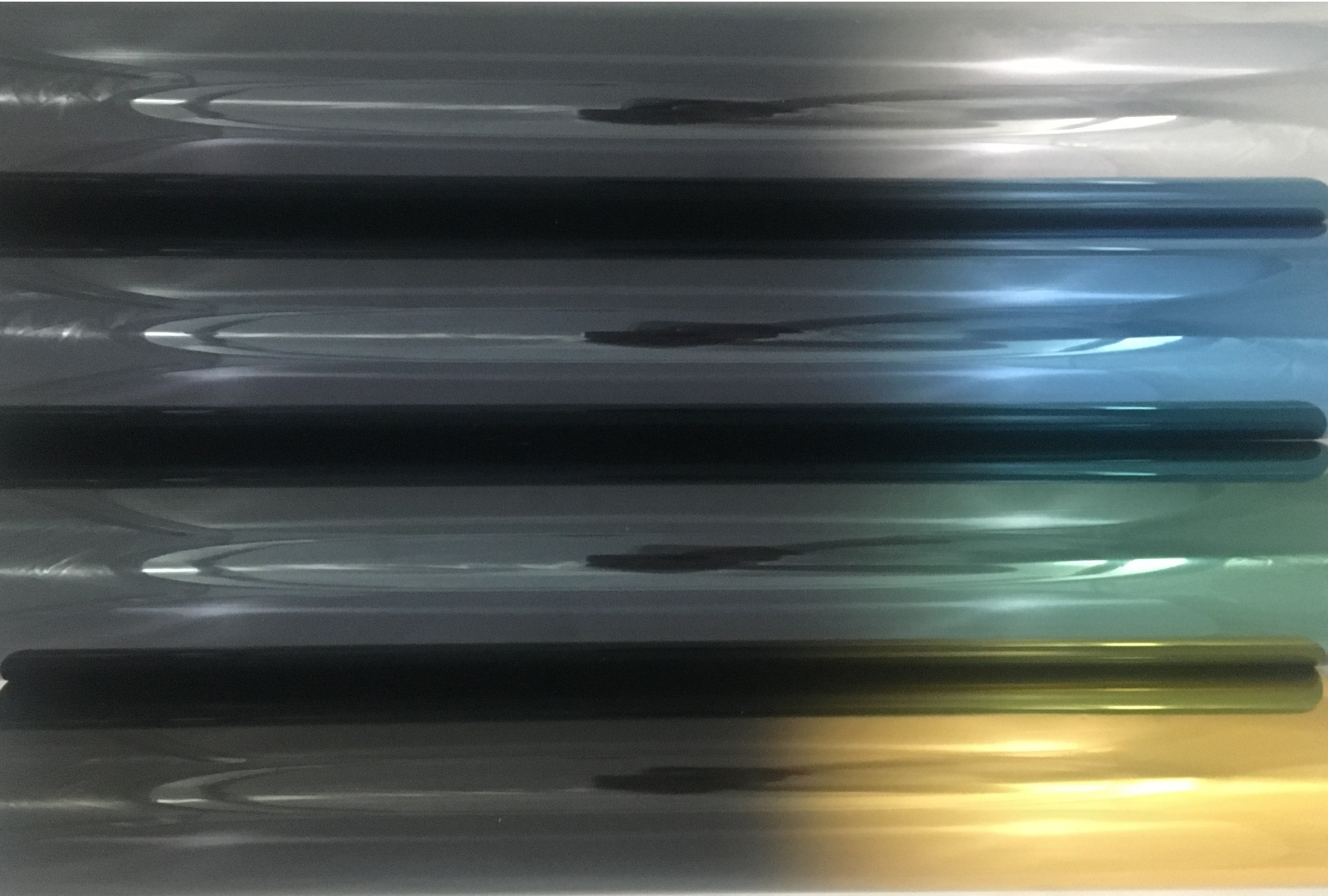 Quality Colored Fade Window Tint Film (Half Black/Colored, Various ...