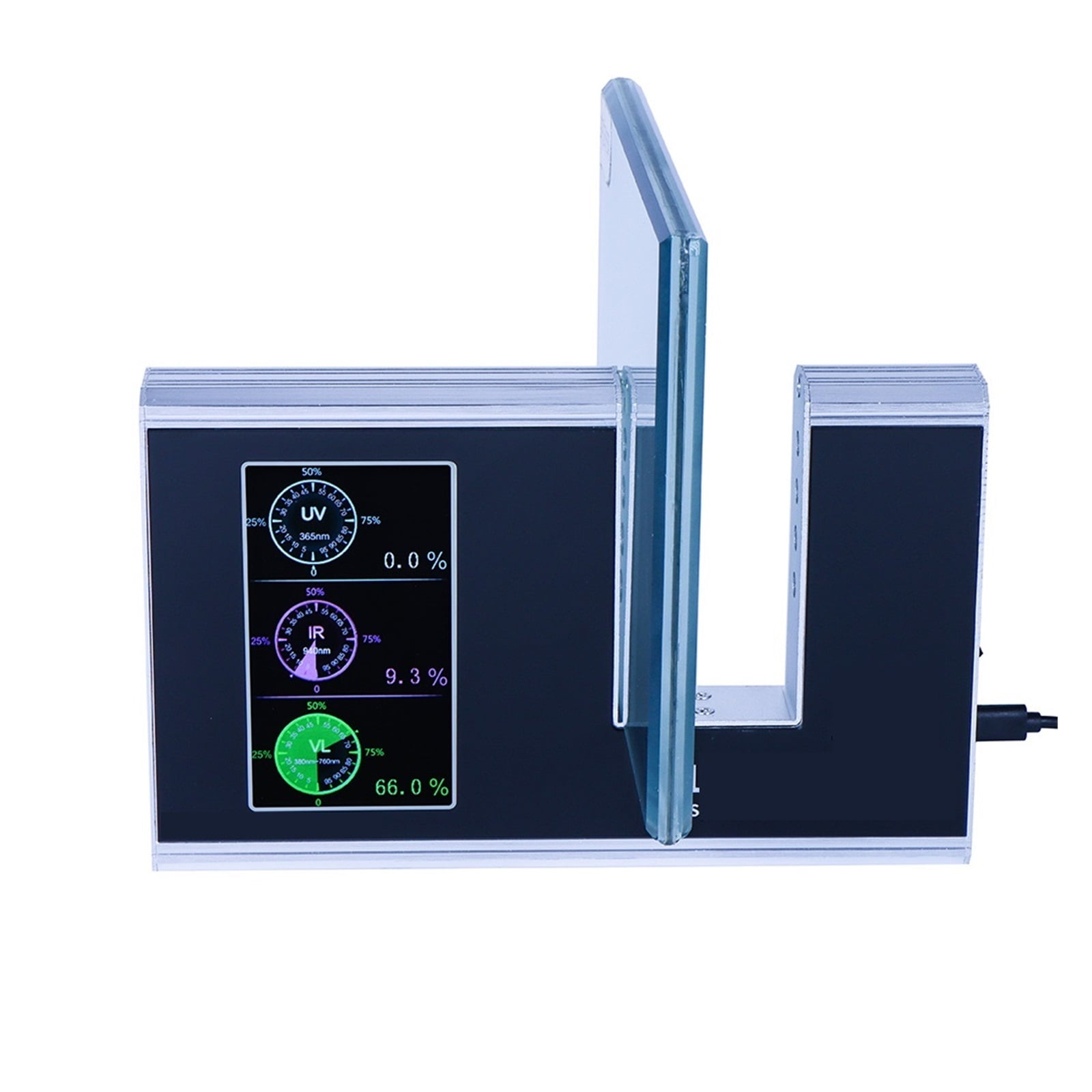 Window Tint Meter Light Transmittance 183 365nm UVT, 940nm IRT And VLT ...