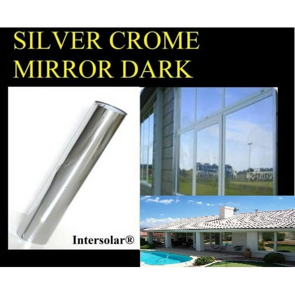 Window Tint Silver Chrome Window Film