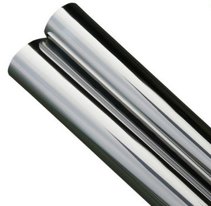 Window Tint Silver Chrome Window Film 20"x 4' - Walmart.com