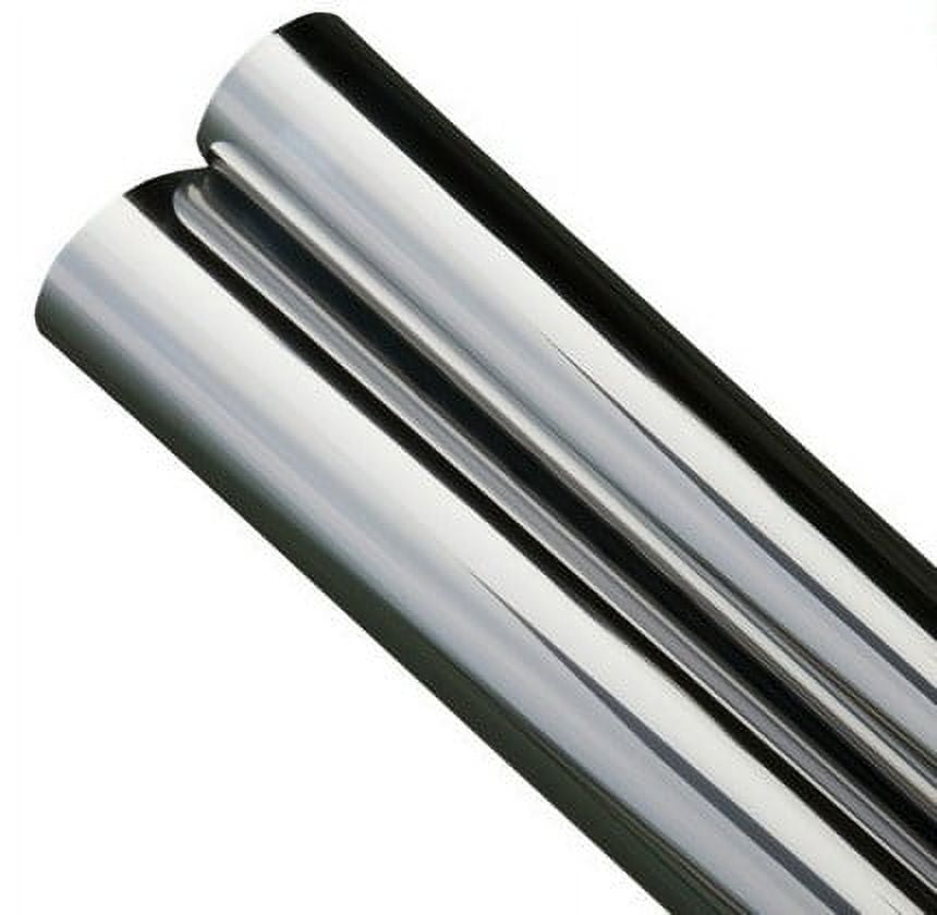 Window Tint Silver Chrome Window Film 30"x 50' - Walmart.com