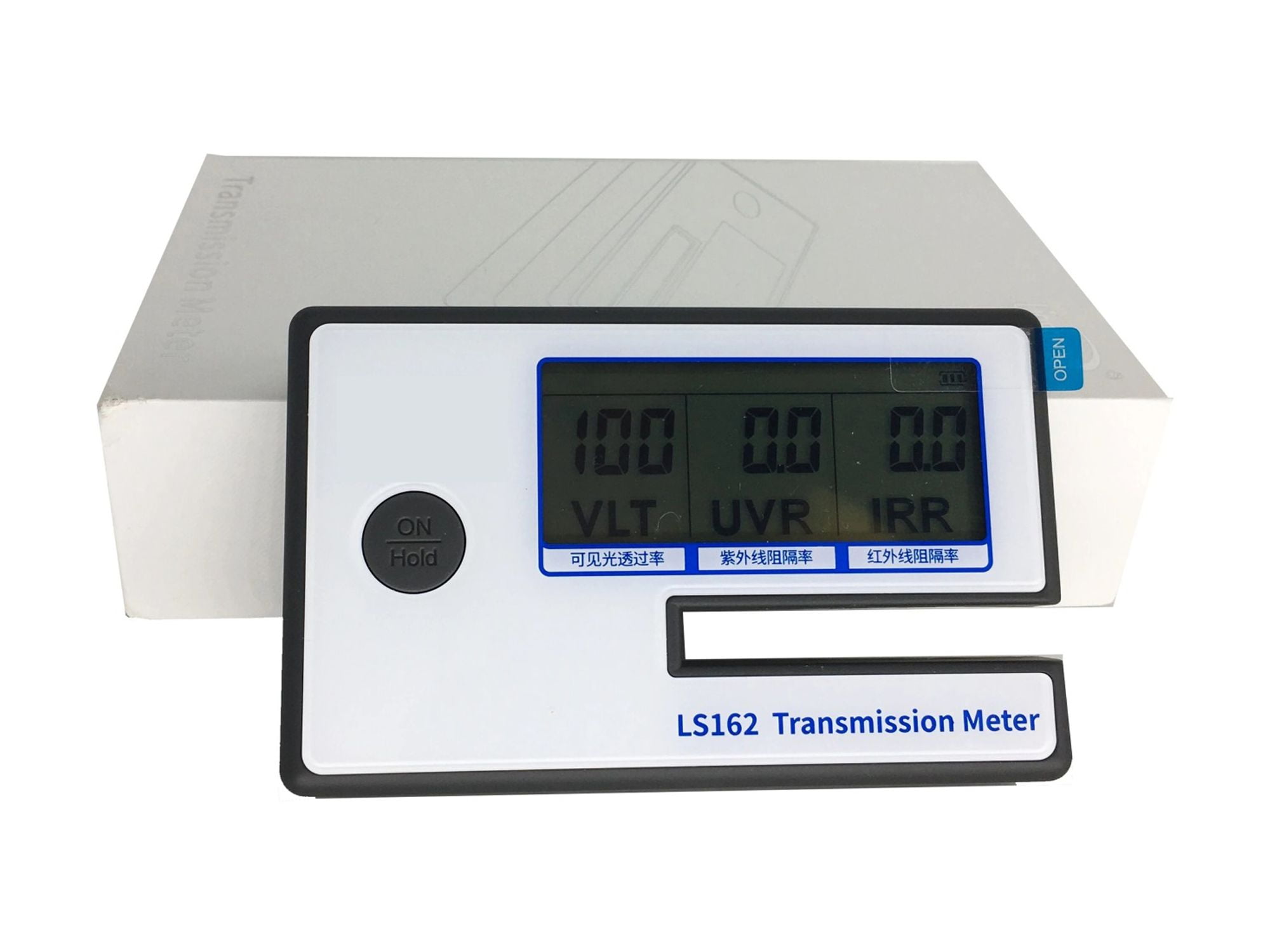 Window Tint Solar Film Tester, Transmission Meter Tint Meter, VLT UV IR ...