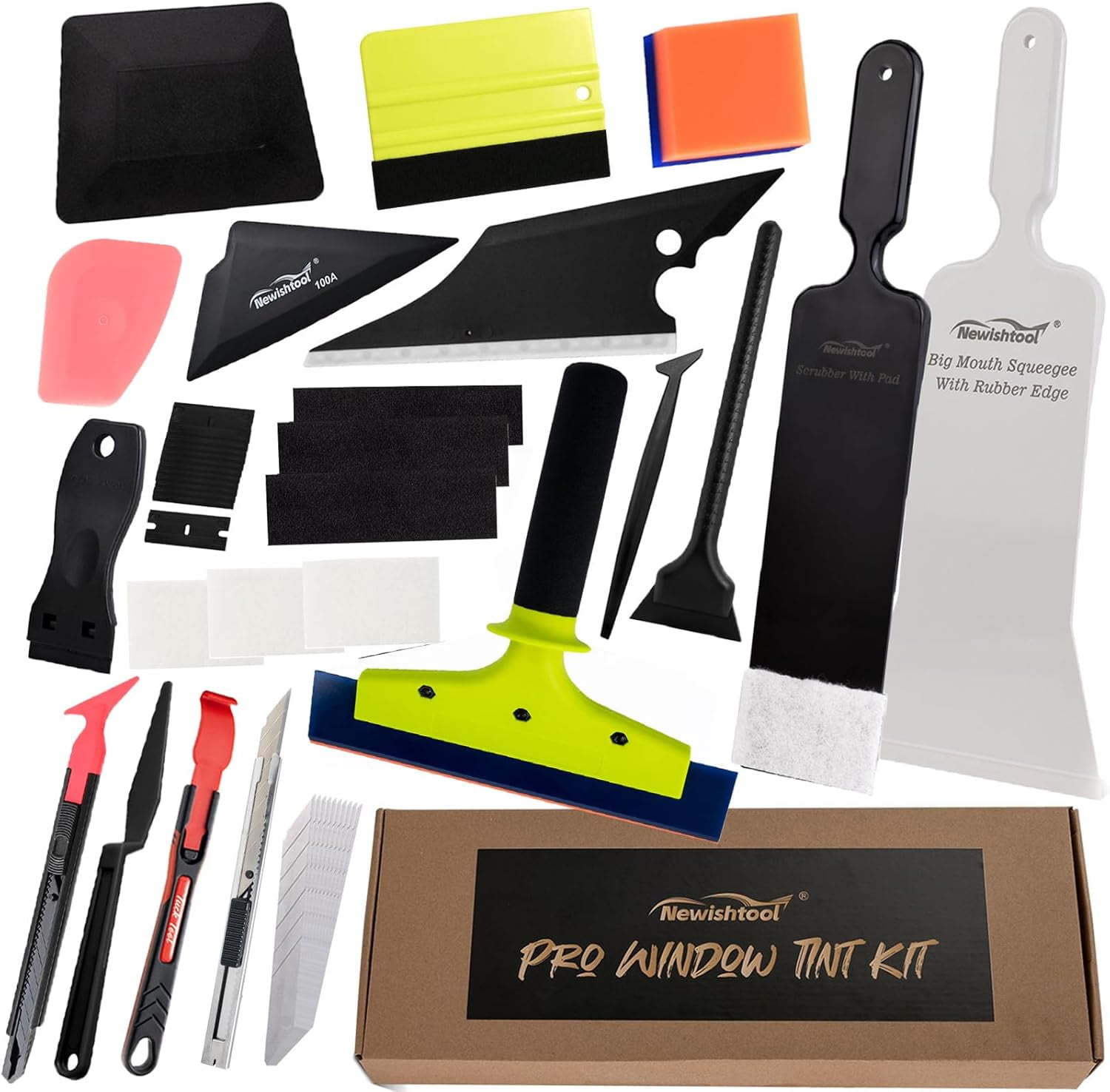 Window Tint Tools Bulldozer Squeegee Tinting Kit PPF Film Installation ...