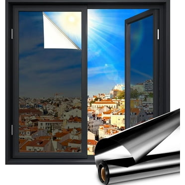 One Way Window Film Static Cling, Sun Protection, Night Privacy for ...