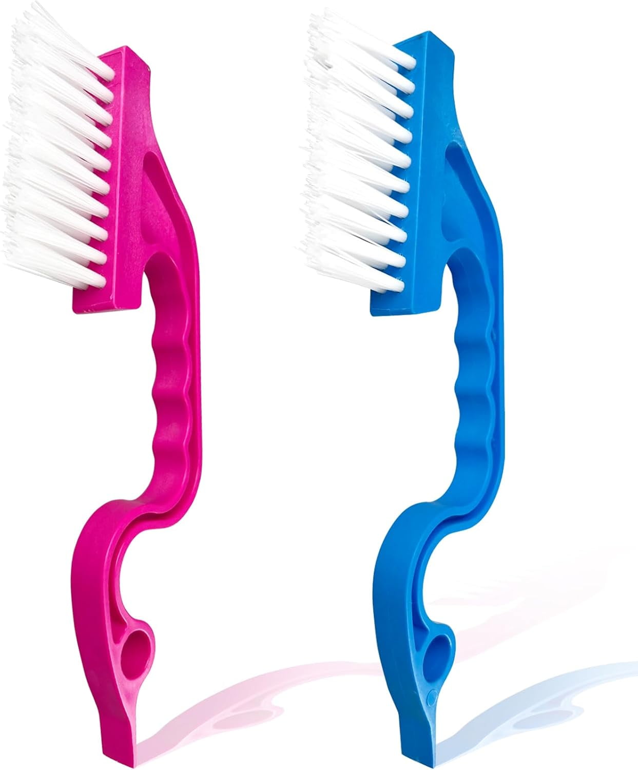 Window Track Cleaning Brushes | 2-Pack with Ergonomic Handles for ...