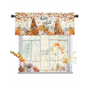 Burnt Orange Valances