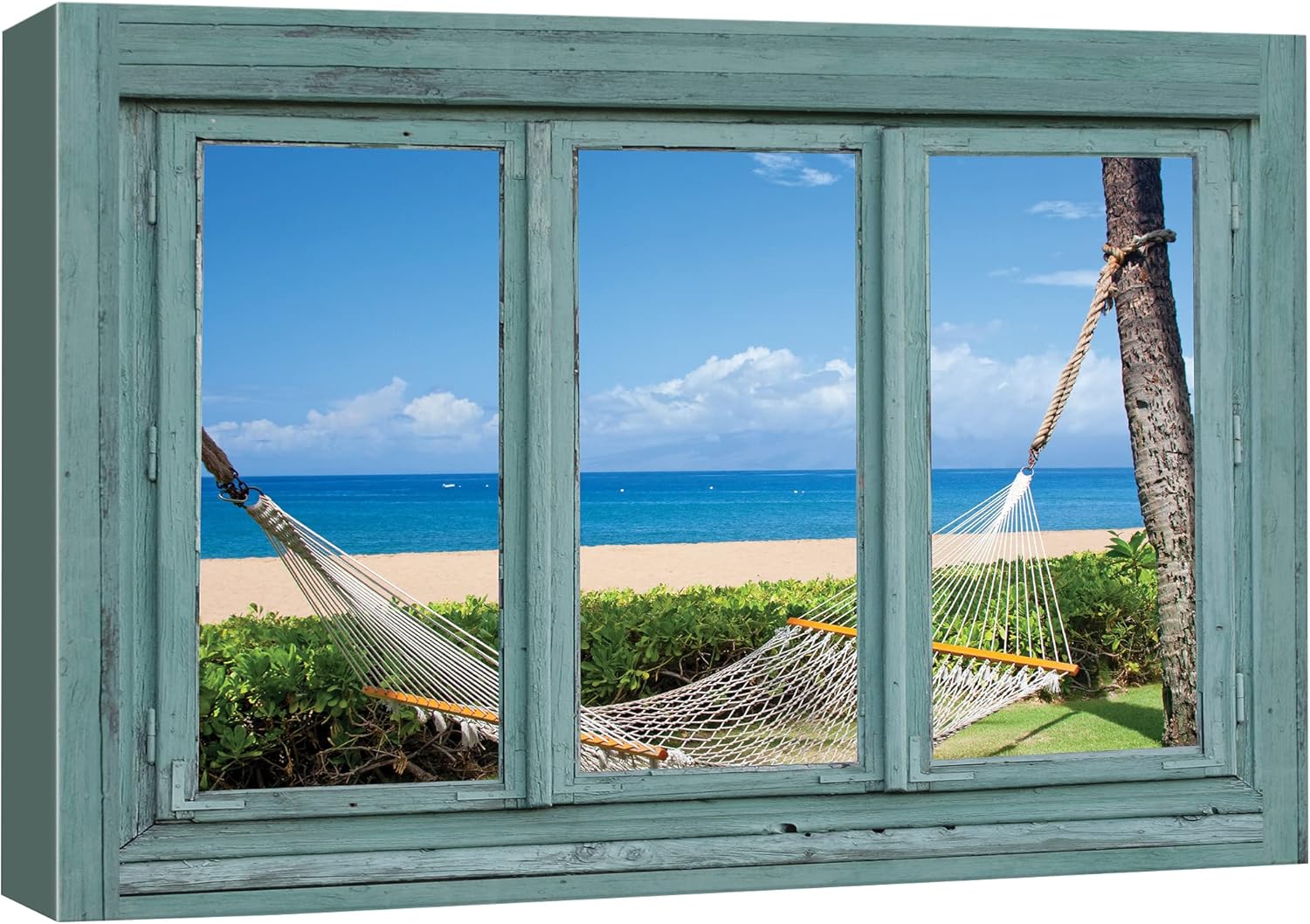 Window View Ocean Front Beach Hammock Nature Wilderness Photography ...