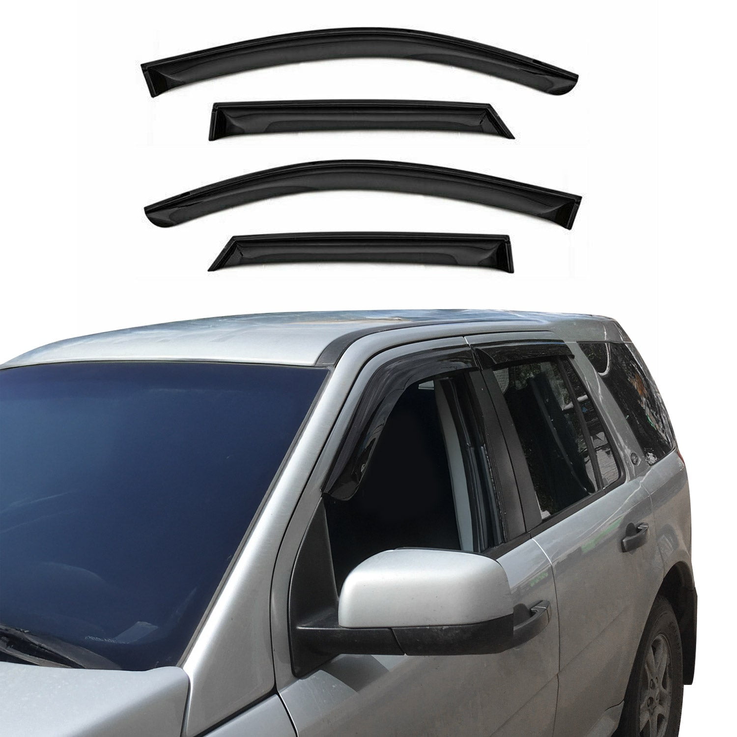 Window Visor Vent Rain Guard Deflector for Lexus UX200 UX250h 2019-2025 ...