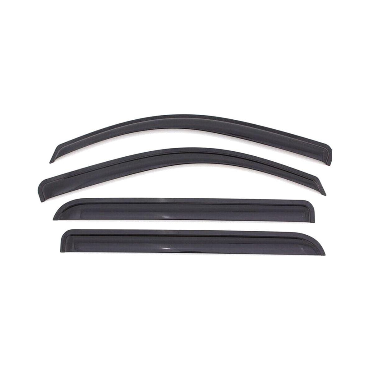 Window Visors Acrylic Sun Guard Rain Deflector 4-Piece Set - Walmart.com