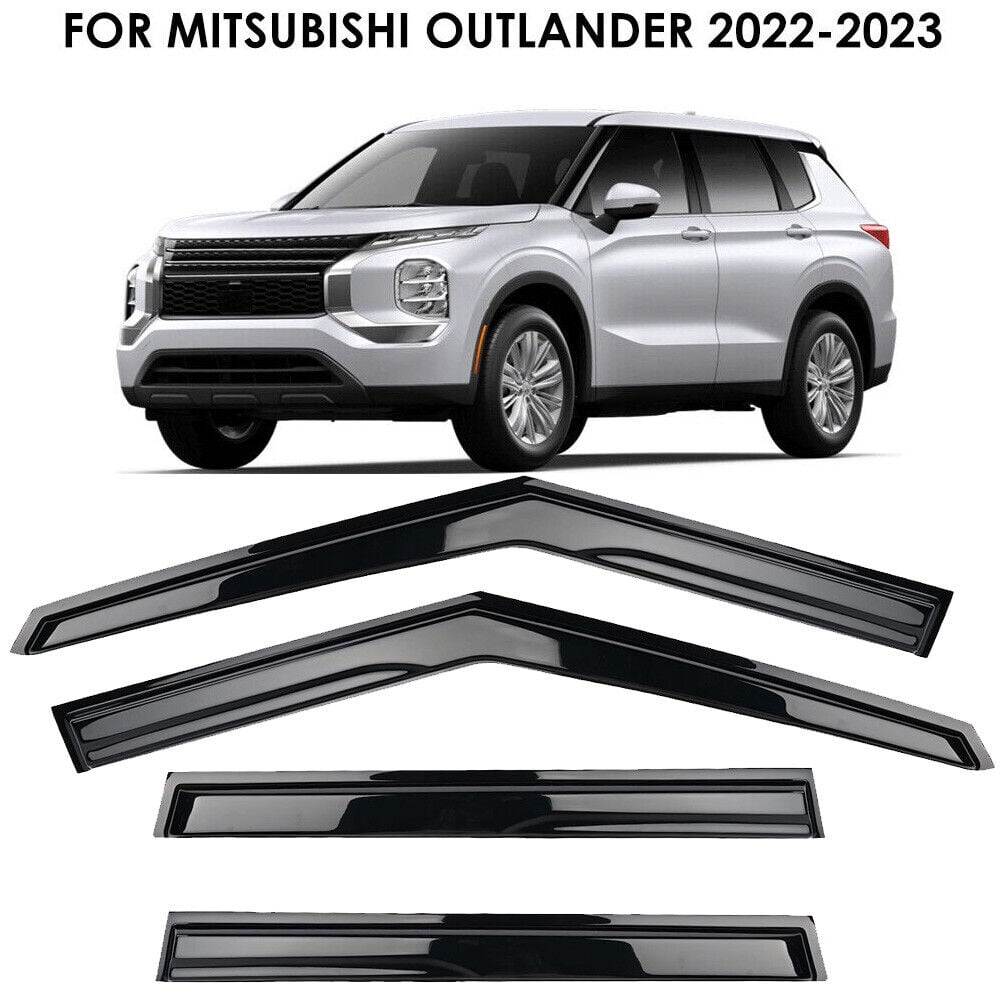 Window Visors For Mitsubishi Outlander 2022-2024 Deflector Vent Shades ...