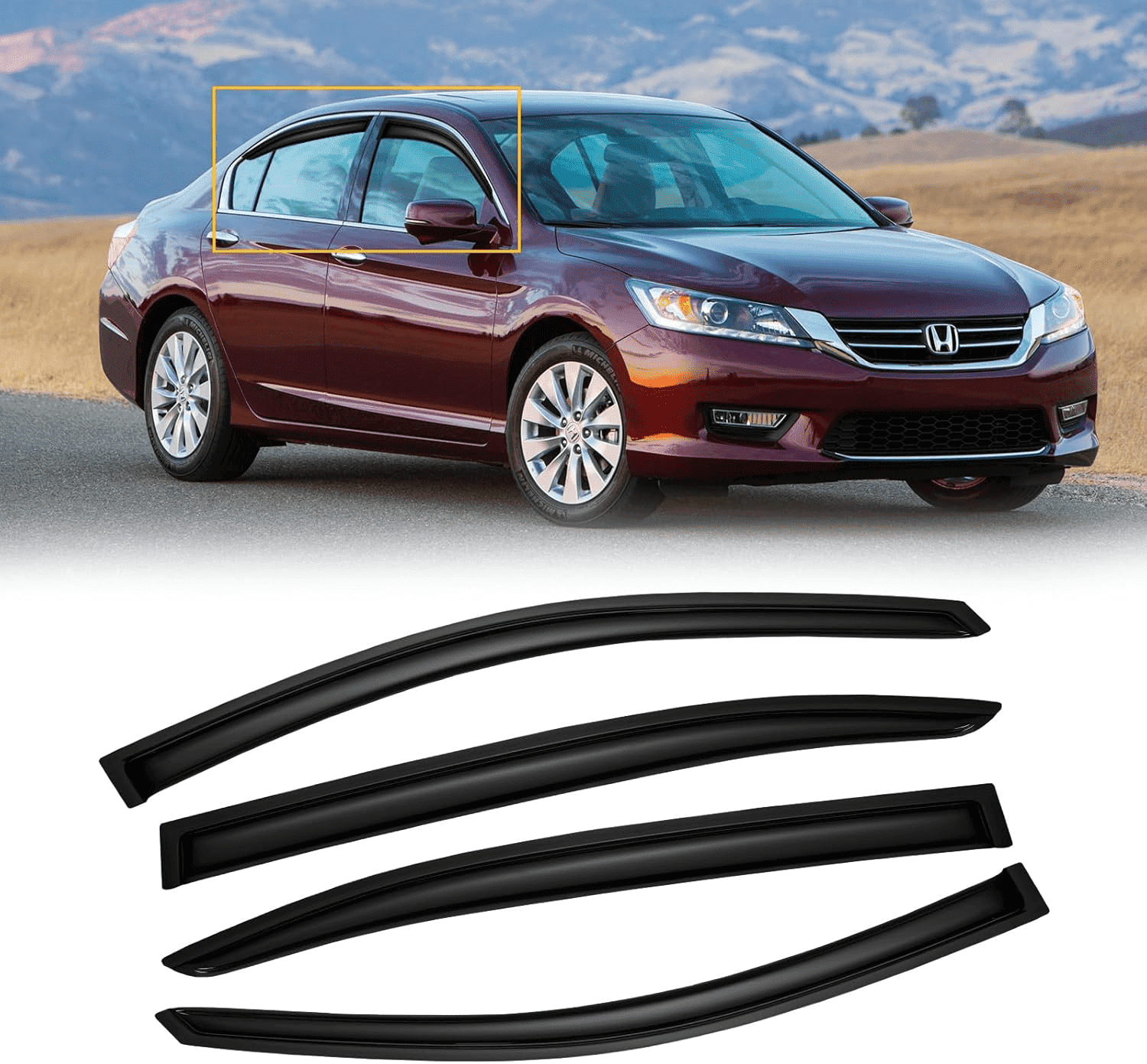 Honda Accord Rain Guards