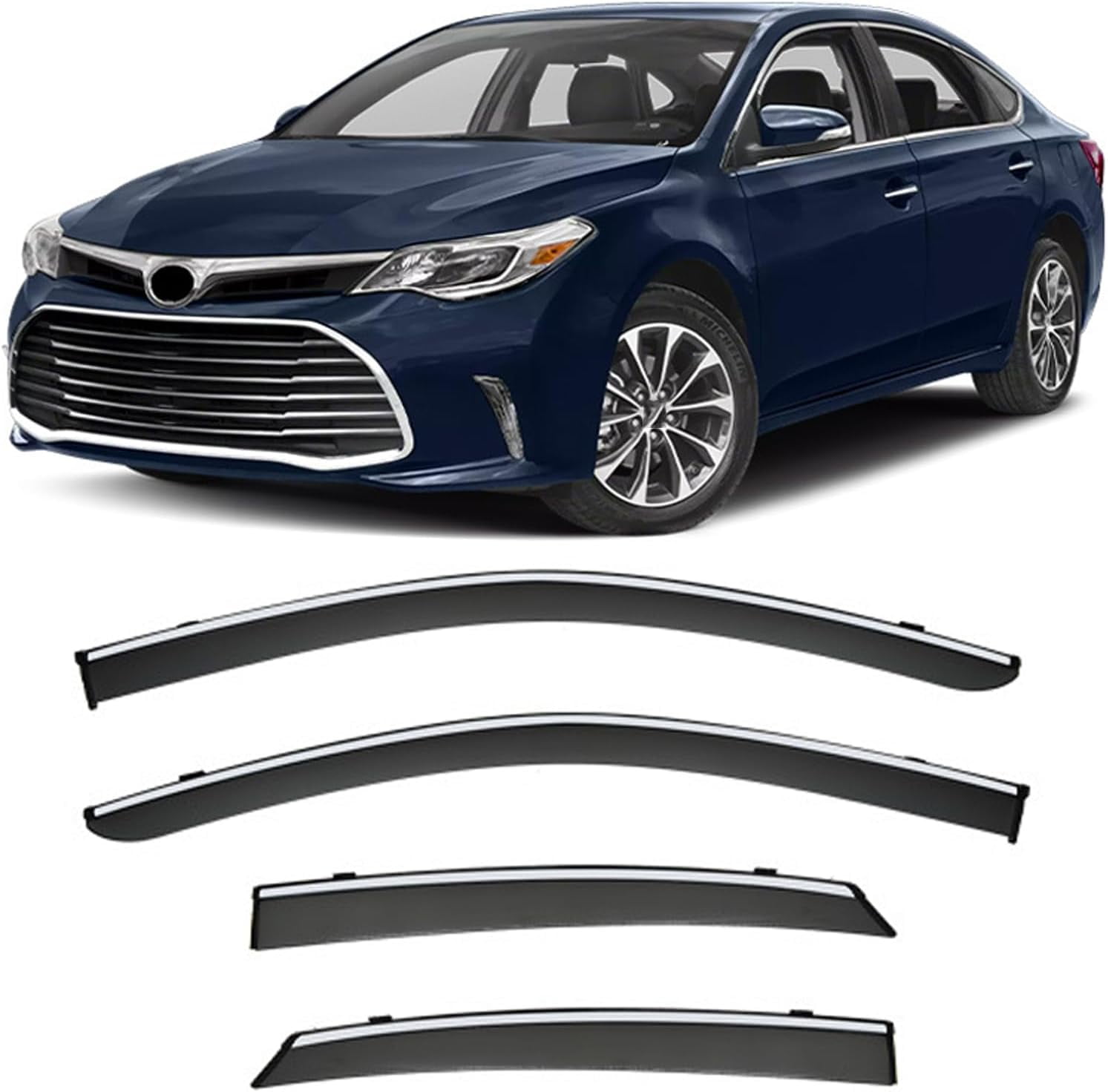 Window Visors for Toyota Avalon MK4-XX40 2013-2018, Outside-Mount ...