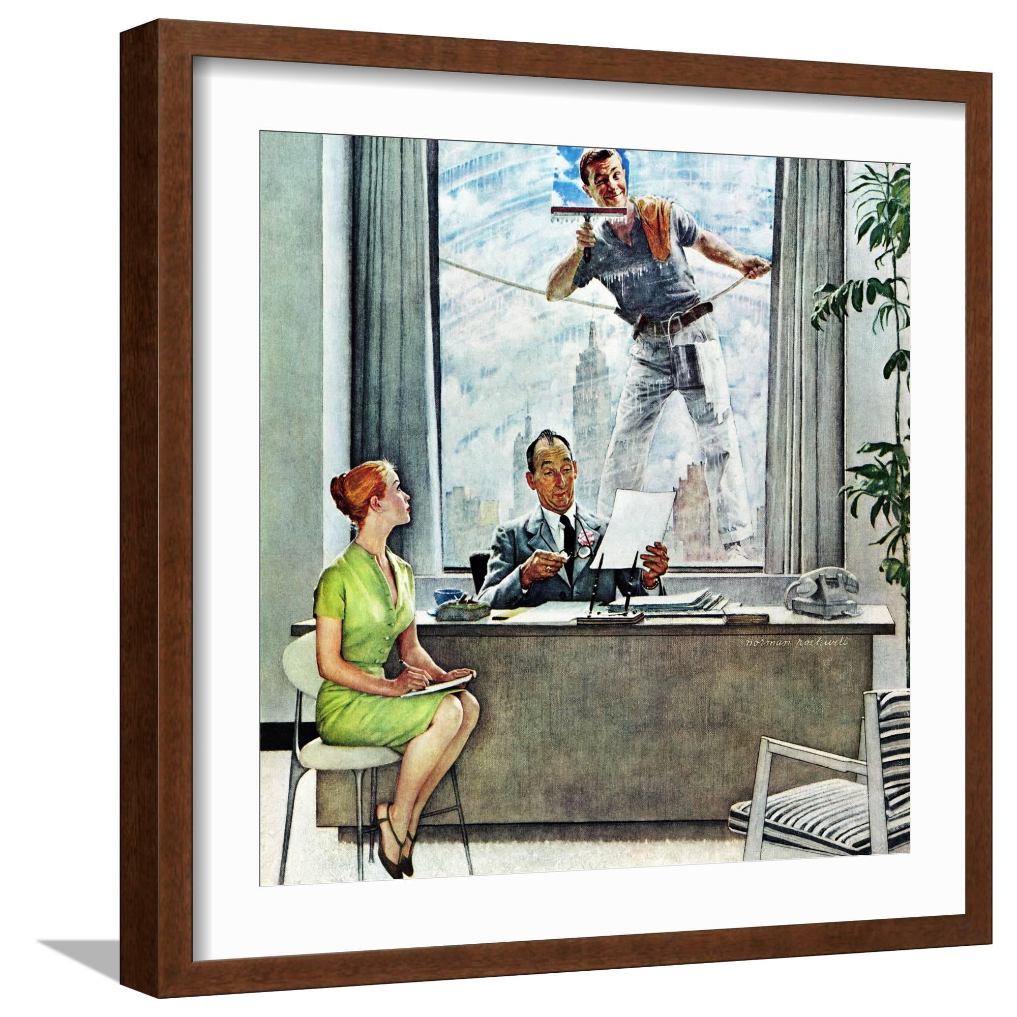 Art.com Window Washer, September 17,1960 Giclee Print by Norman ...