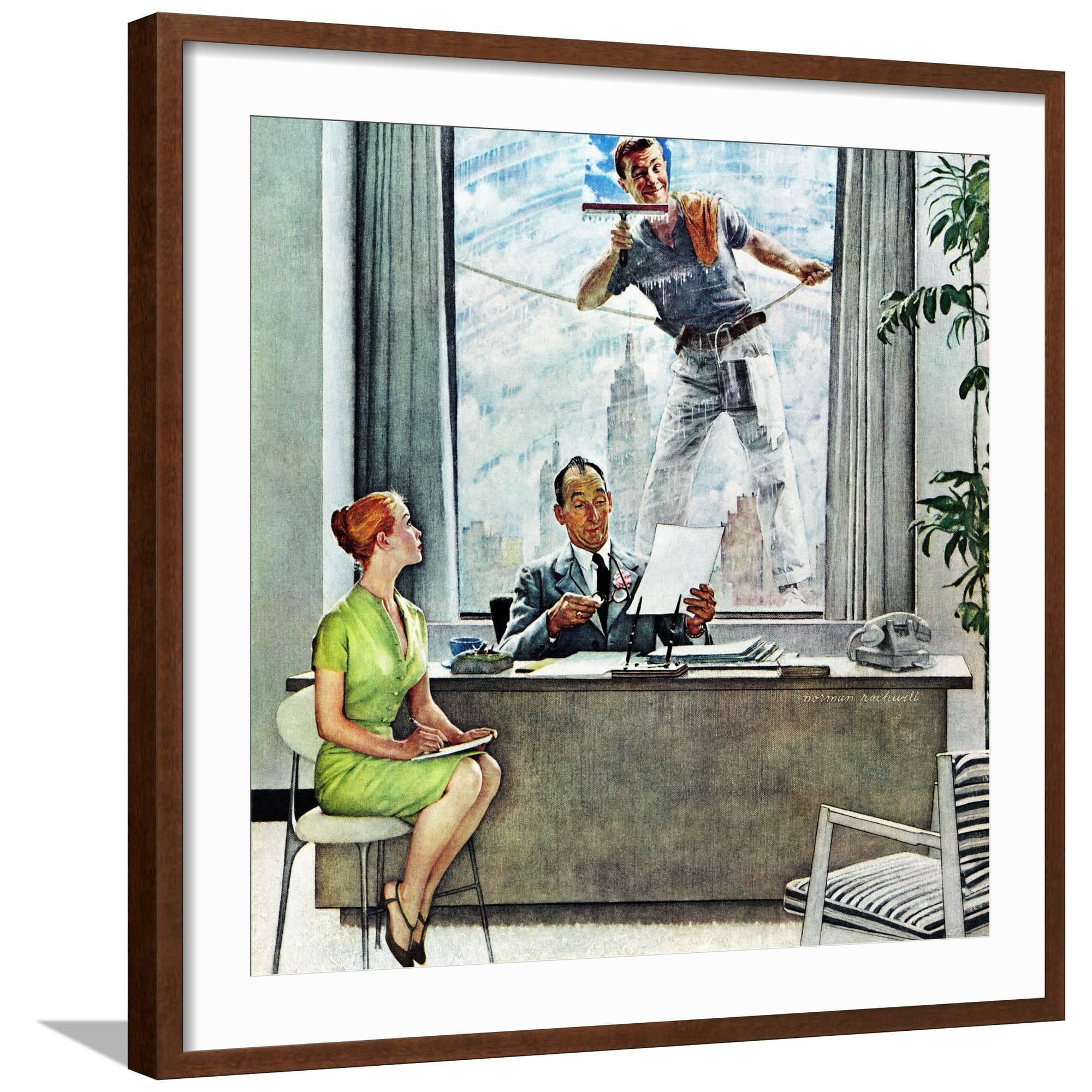 Art.com Window Washer, September 17,1960 Giclee Print by Norman ...