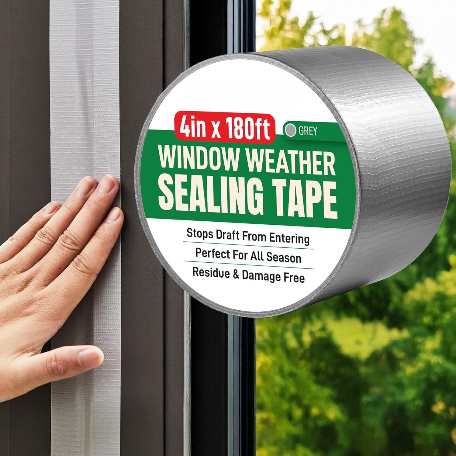 Window Weather Sealing Tape | Winter Weather Stripping Tape to Block ...