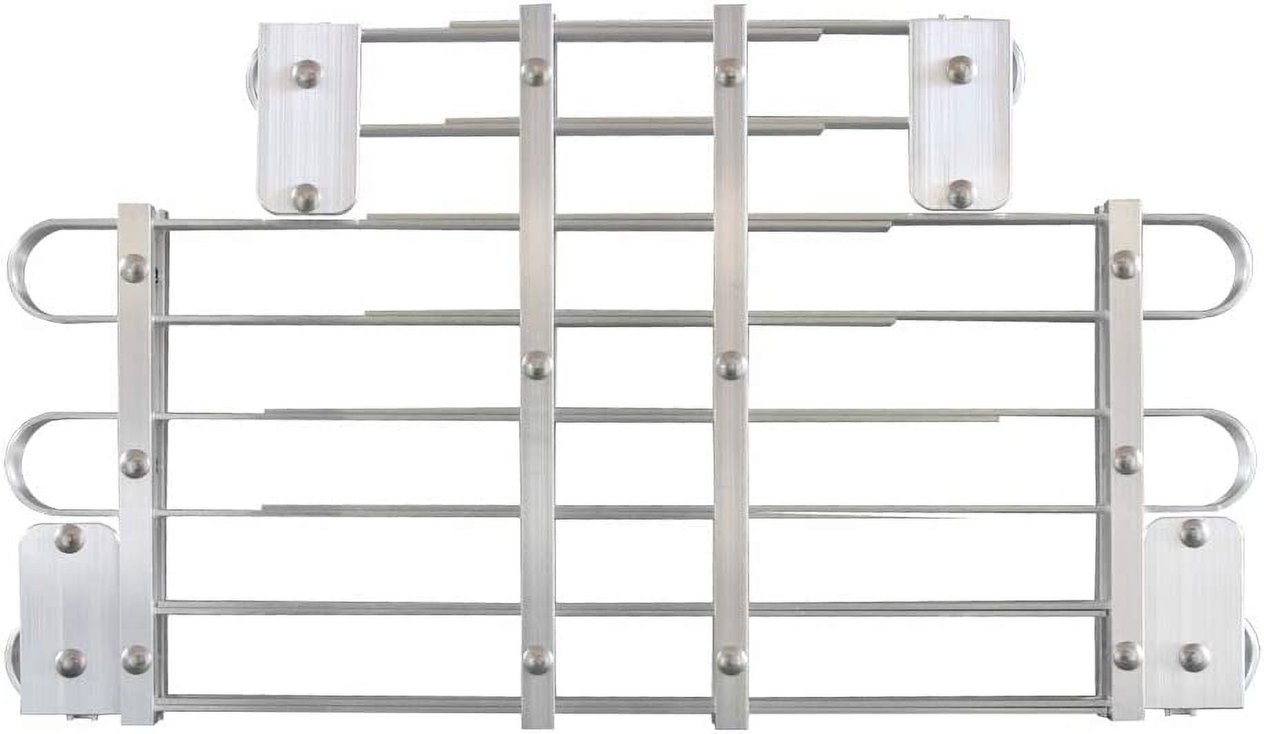 Window Well Grate - Model S4 - Fits Metal Window Wells with A Half-Moon ...