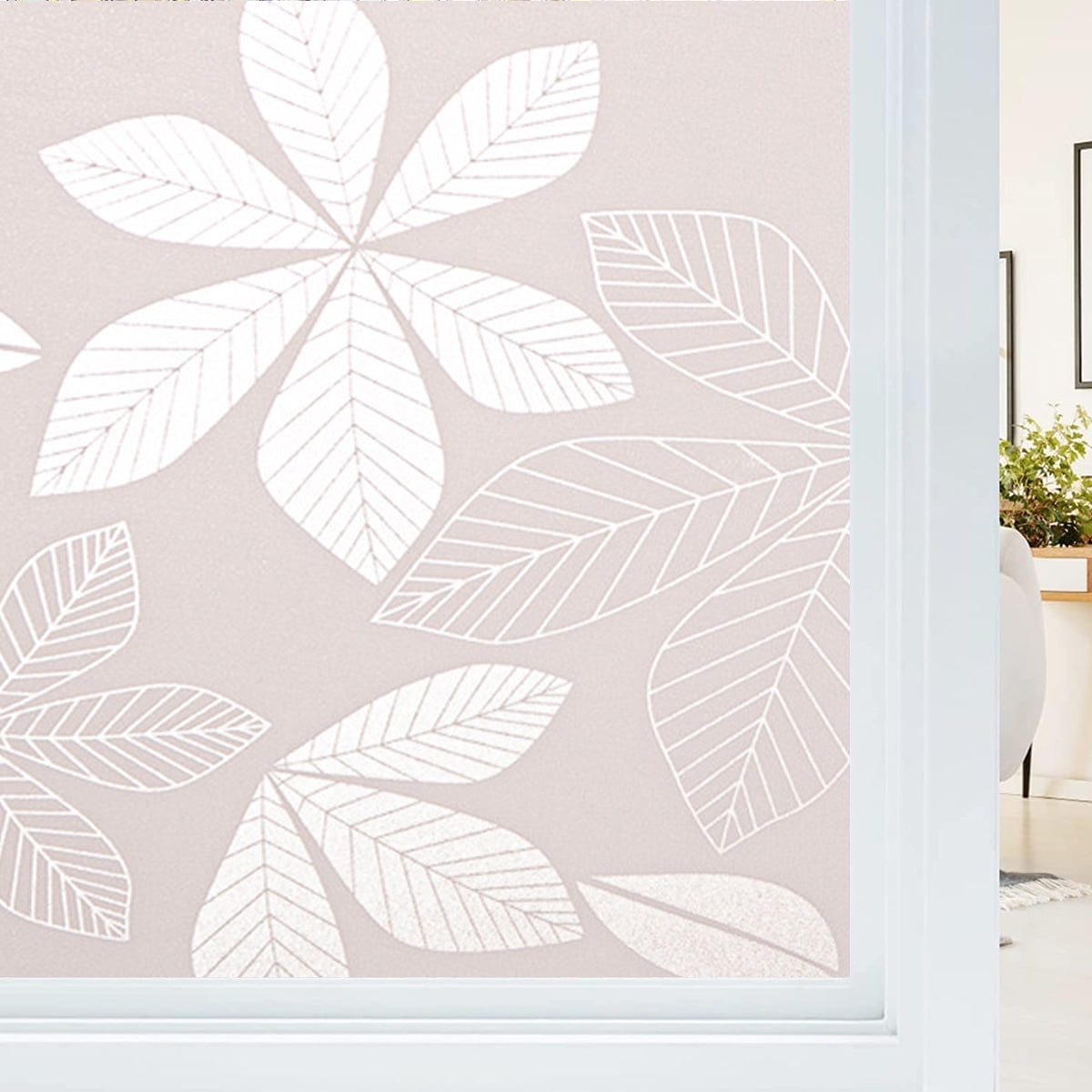 Window privacy film, Rainbow window glue, 3D decorative window vinyl ...