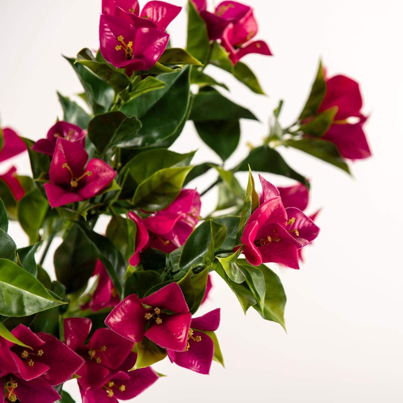 Windowbox Outdoor Artificial Bougainvillea Bush 35 inches - Lavender ...