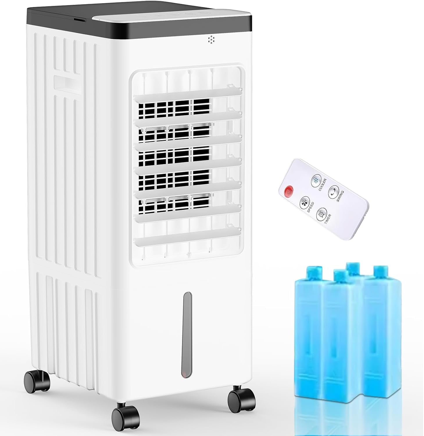 Windowless Portable Air Conditioners, Swamp Cooler with Oscillation, 3 ...