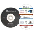 Computer Werx Windows 11 OEM 64 Bit DVD, Registry Cleaner, Recovery ...