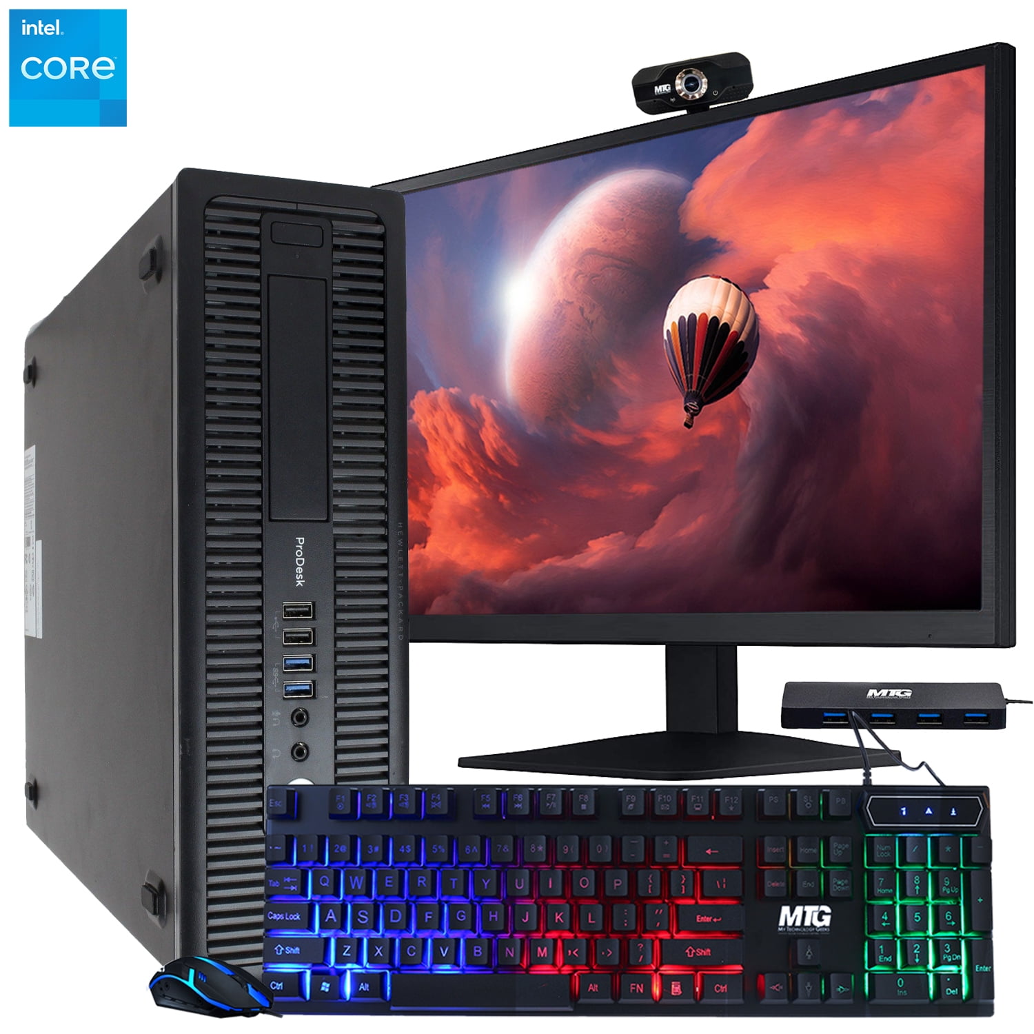 Windows 11 Usedcomputer bundle HP Elite 800G1 Desktop Computer PC ...