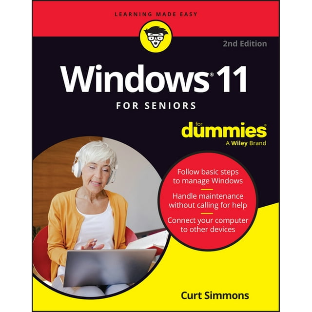 Windows 11 for Seniors for Dummies, 2nd Edition, (Paperback) - Walmart.com