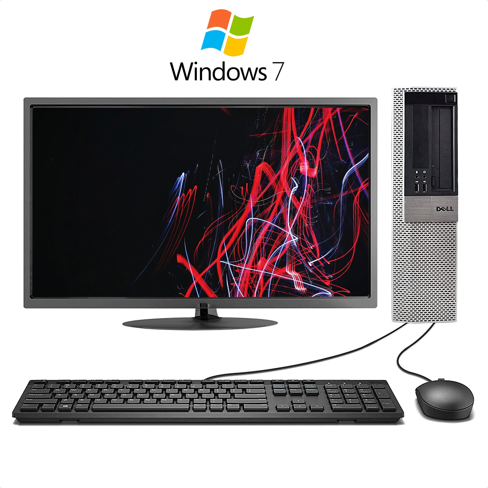 Windows 7 Pro Dell OptiPlex 3020 Desktop Computer, Intel Corei5 Dual ...