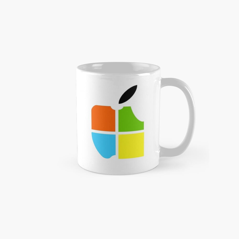 Windows+Apple logo Classic Mug - Walmart.com