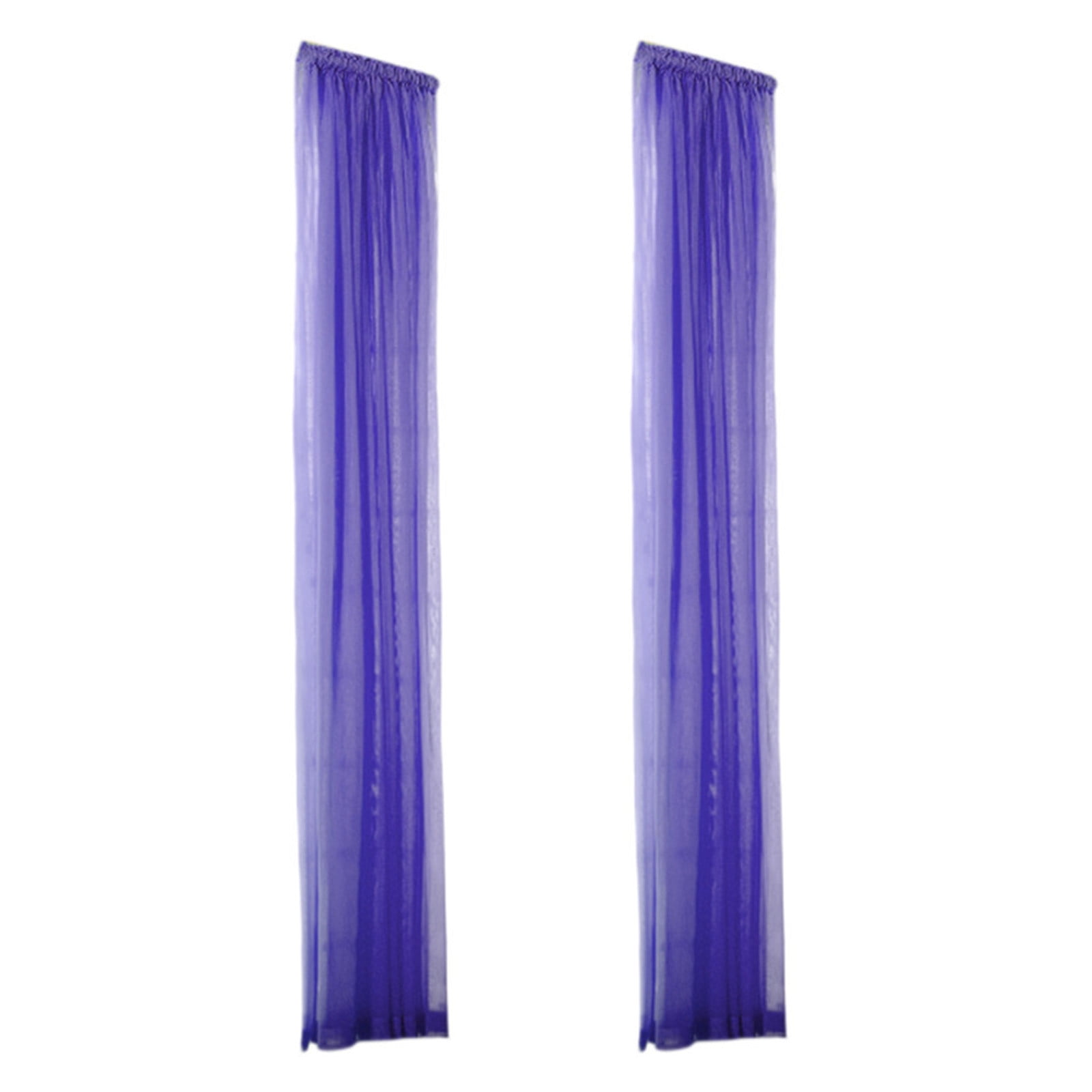 Windows Gradient Color Sheer Curtains 78 Inches Length 2 Panels Sheer ...