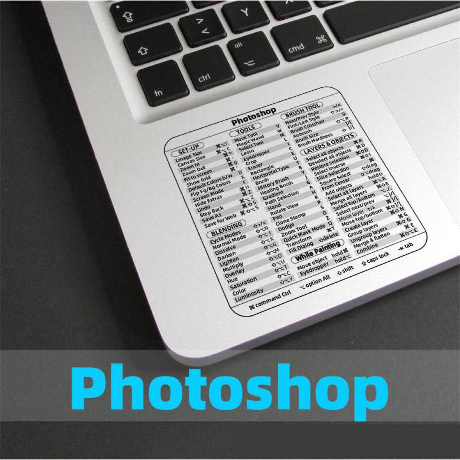 Windows PC Reference Keyboard Shortcut Sticker Adhesive For PC Laptop ...