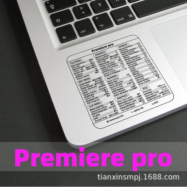 Windows PC Reference Keyboard Shortcut Sticker | Vinyl, No-Residue ...