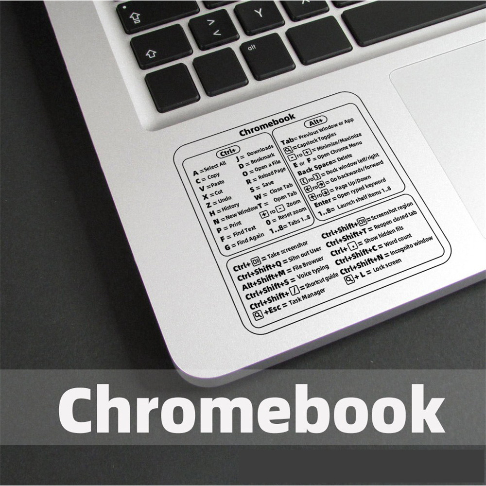Windows PC Reference Keyboard Shortcut Sticker for PC Laptop Desktop ...