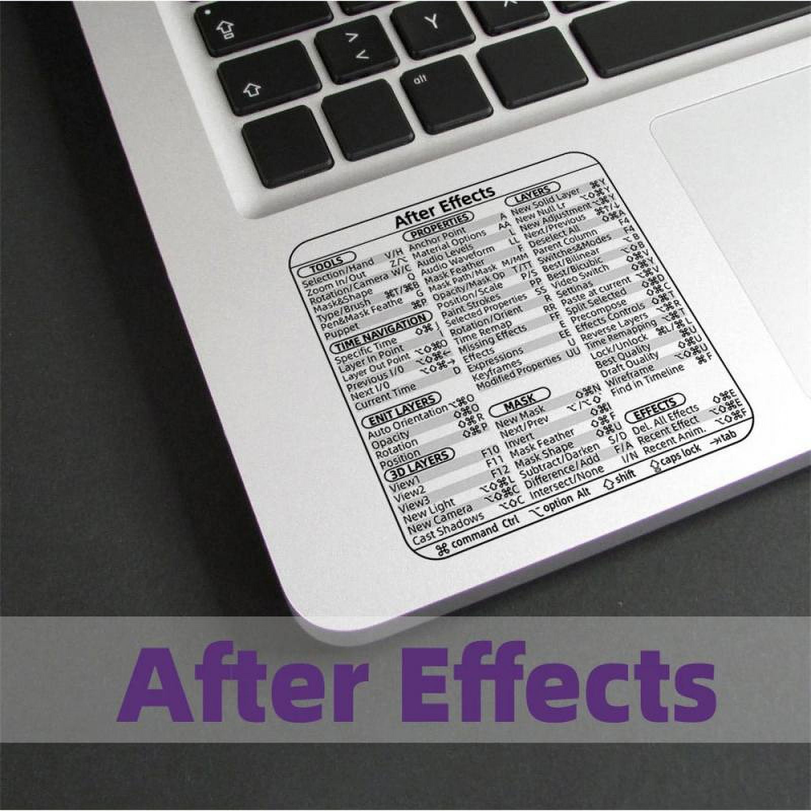 Windows PC Reference Keyboard Shortcut Sticker for PC Laptop Desktop ...