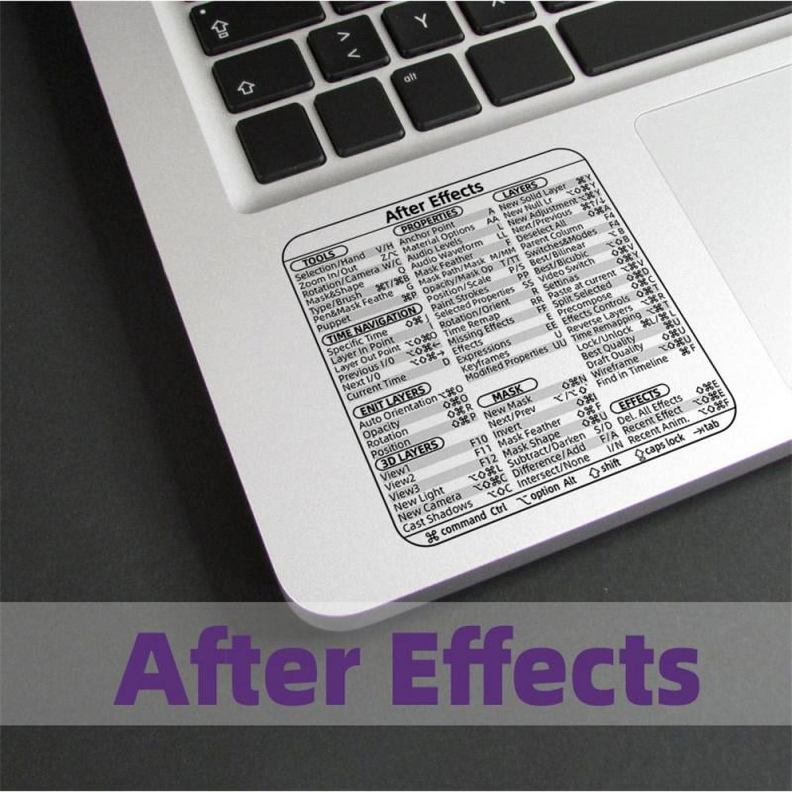 Windows PC Reference Keyboard Shortcut Sticker for PC Laptop Desktop ...