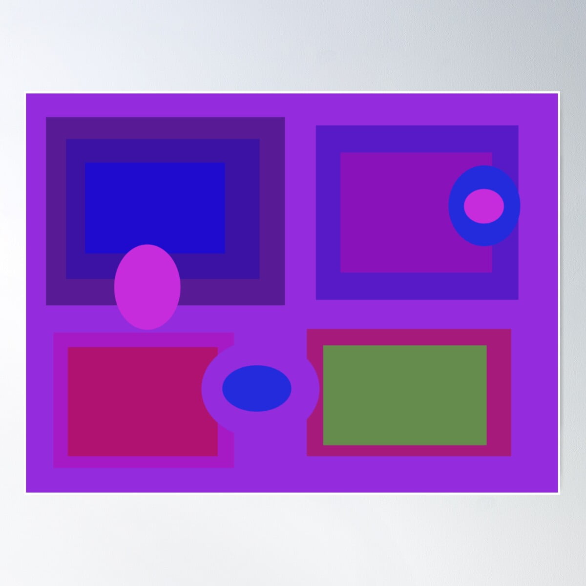 Windows Poster Wall Art, Modern Wall Decor For Living Room Bedroom ...