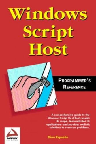 Pre-Owned Windows Script Host Programmer's Reference (Paperback) by ... Pre-Owned Windows Script Host Programmer's Reference (Paperback) by ...
