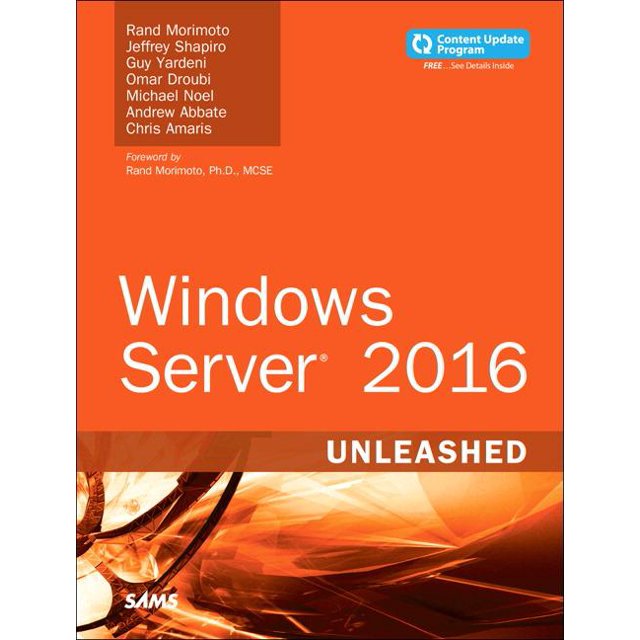Windows Server 2016 Unleashed (Includes Content Update Program) - Walmart.com