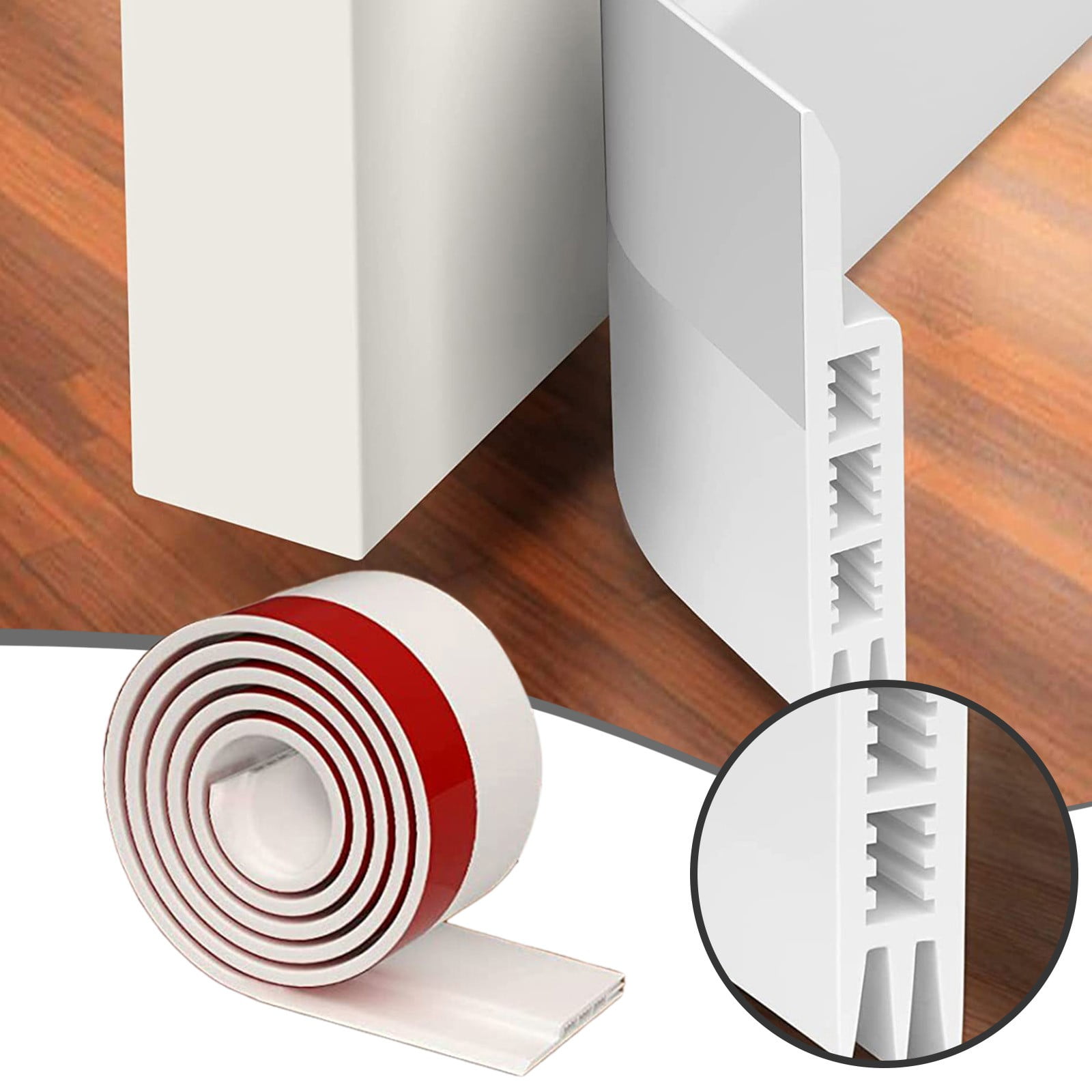 Windows Tape 1 Pack Door Stopper，Door Sweep For Exterior & Interior ...