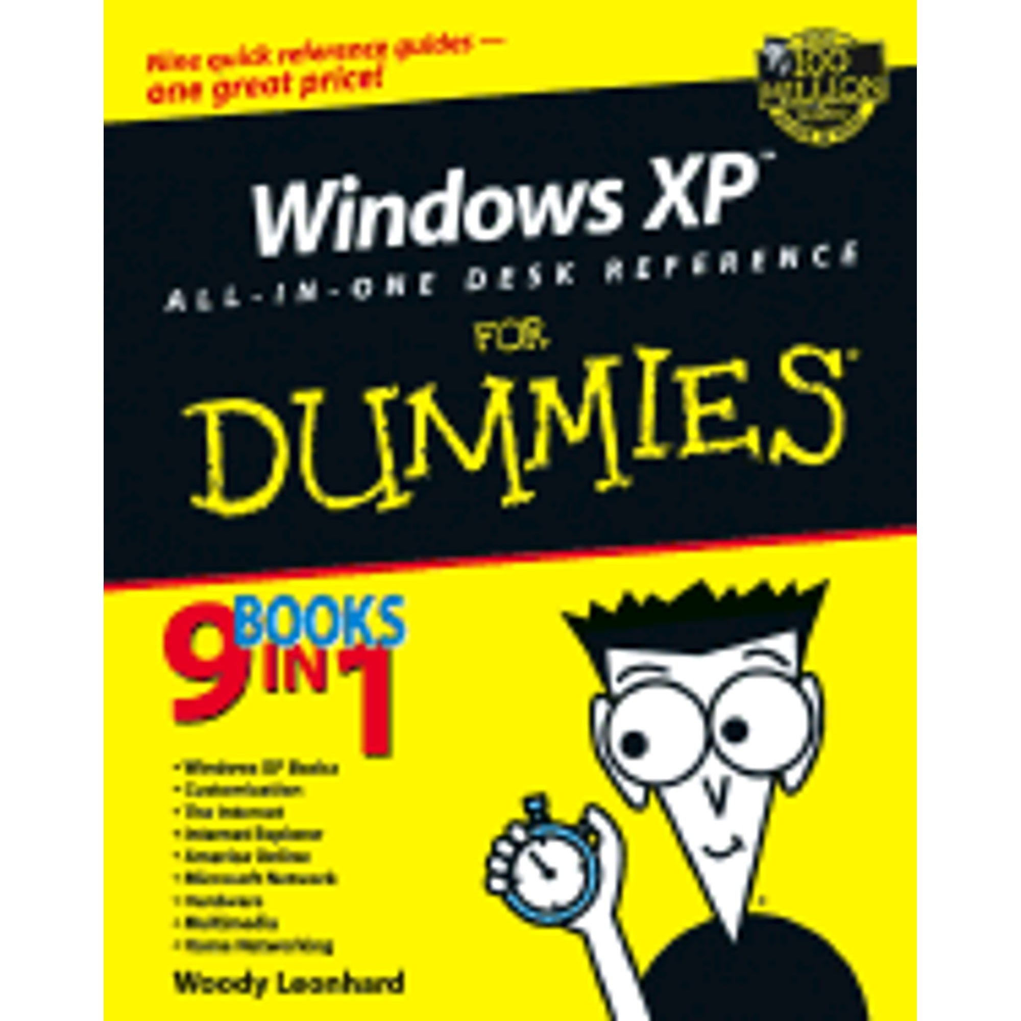 Windows XP All-In-One Desk Reference for Dummies (Paperback) by Woody ...