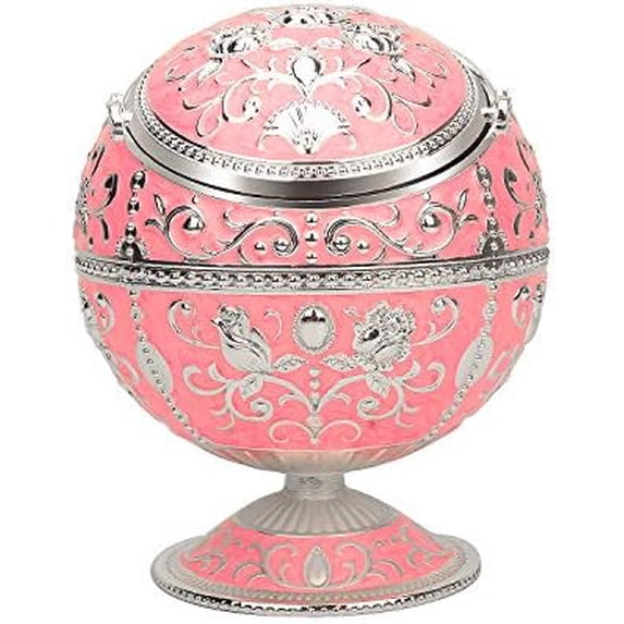 Windproof Ashtray with Lid for Cigarettes Metal Portable Cigar Ashtray ...