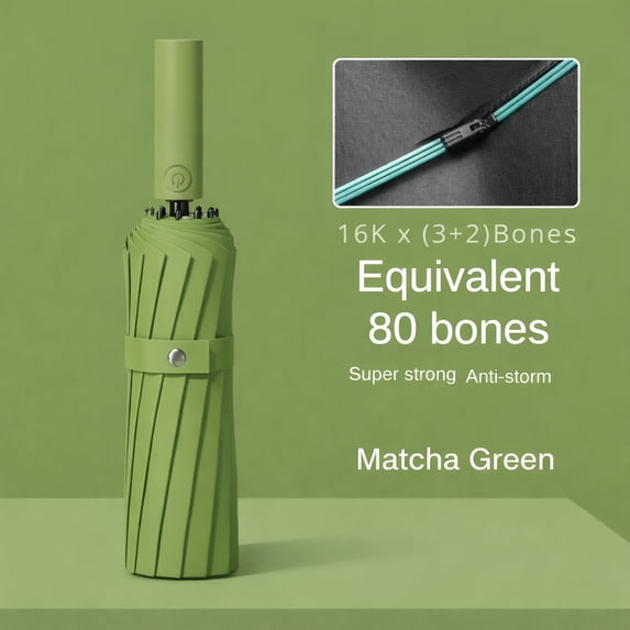 Windproof Automatic Umbrella 80 Reinforced Fiberglass Ribs, Stormproof ...