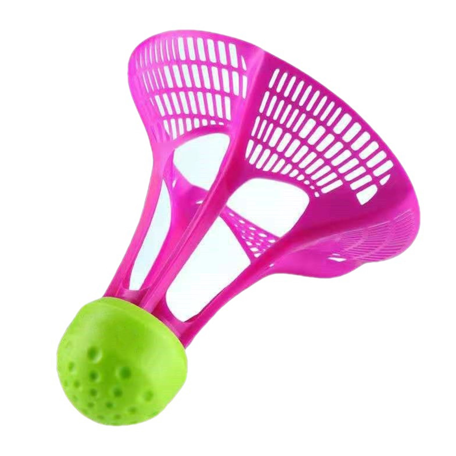 Windproof Badminton Elastic Head Nylon Plastics Badminton Colorful ...