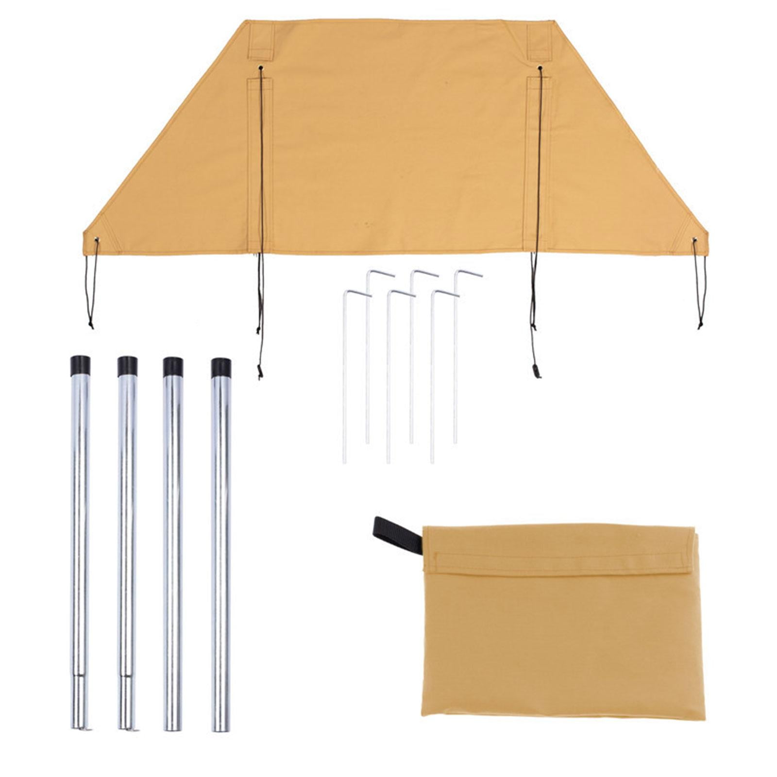 Windproof Burner Wind Screen Canvas Wind Outdoor Cooker Backpacking ...