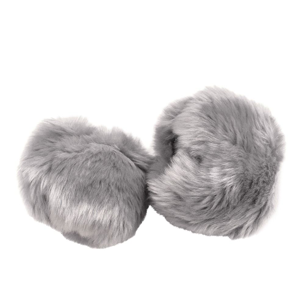 Windproof Clothing Accessories Oversleeve Wrist Furry Wrist Cuff Faux ...