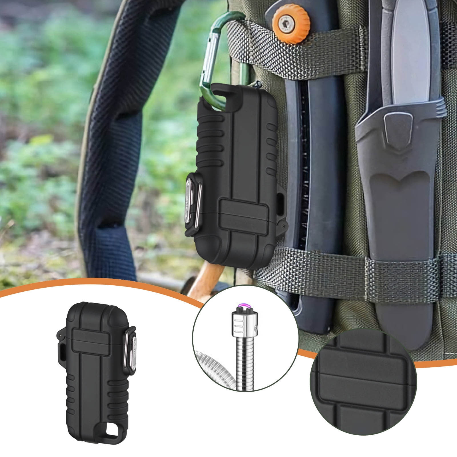 Windproof Electric Lighter Plasma Lighters with Long Flexible Neck ...