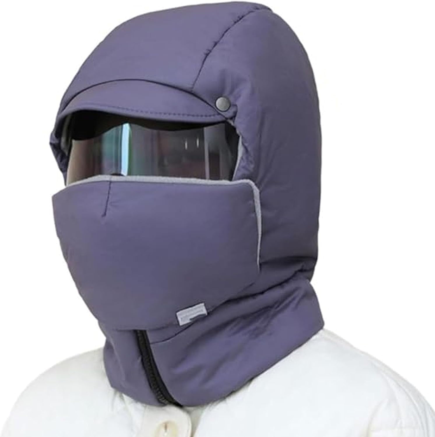 Windproof Full Cover Outdoor Riding Mask with Glasses,Thick Mask ...