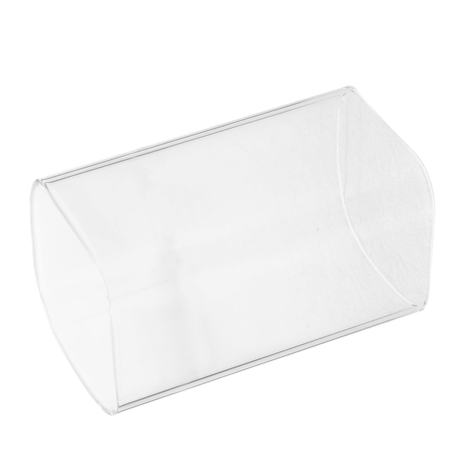 FUEENIRVA Cylindrical Glass Candle Shade Windproof Candle Cover For ...